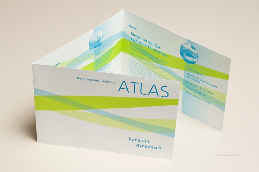 Visuelle Gestaltung, Corporate Design: Broschüre, Katalog, Leporello
